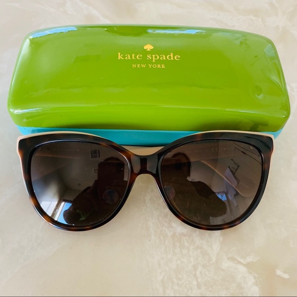 kate spade | Accessories | Kate Spade Tortoise Shell Pink Sunglasses ...